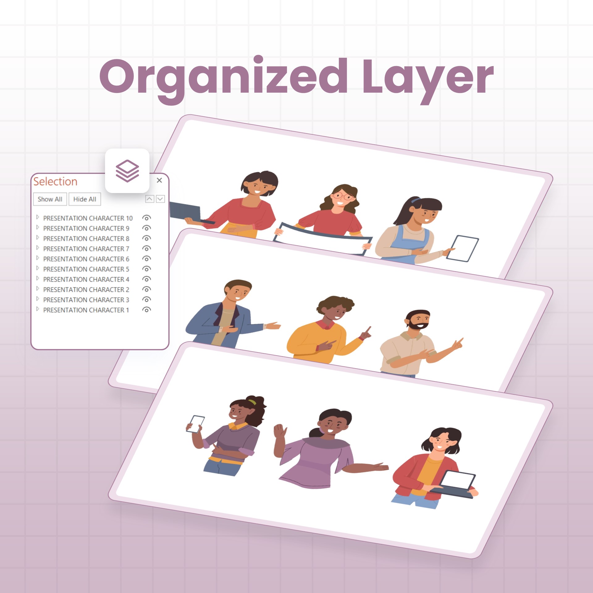 Character Presentation Illustrated